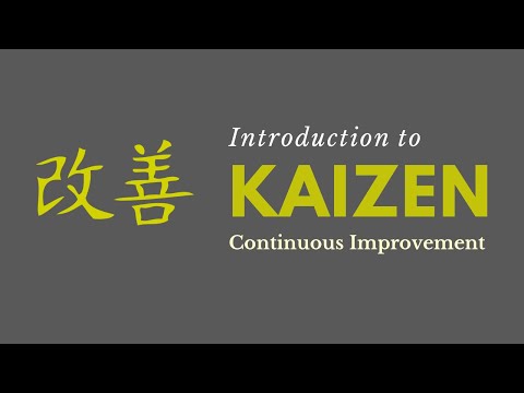 Introduction to Kaizen (Lean Six Sigma)