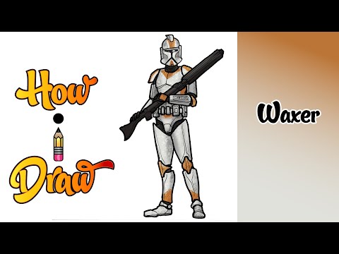 How To Draw A Clone Trooper Step by Step – I'm Youtuber – Follow my ...