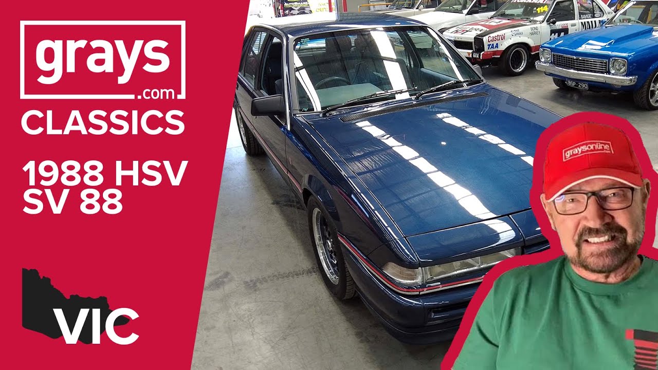 This HSV SV 88 is one of John Bowes favourite Commdores - VIC