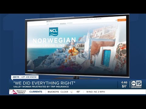 Let Joe Know: Valley woman buys trip insurance for cruise, denied cash refund