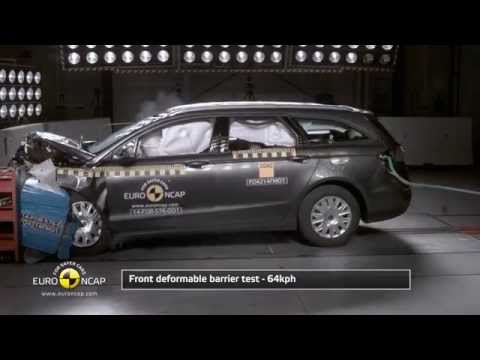 Euro NCAP Crash Test of Ford Mondeo 2014