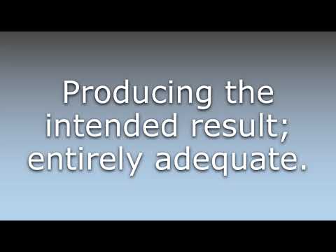 What does Effectual mean?