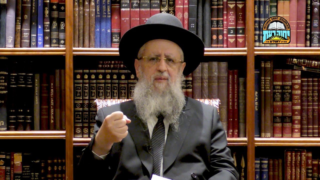 Rabbi David Yosef Parashat Yitro Influence Of Torah Leaders הערוץ