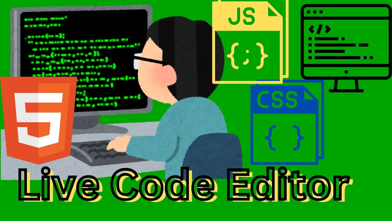 Make A Live Code Editor Using Html JavaScript And CSS