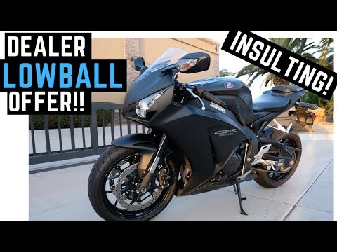 Should I Sell to a Dealer? 2016 CBR1000RR Motorcycle See Their Offer Appraisal How Much I Paid
