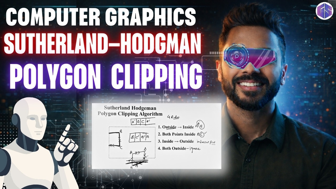 Sutherland–Hodgman Polygon Clipping Algorithm | Computer Graphics