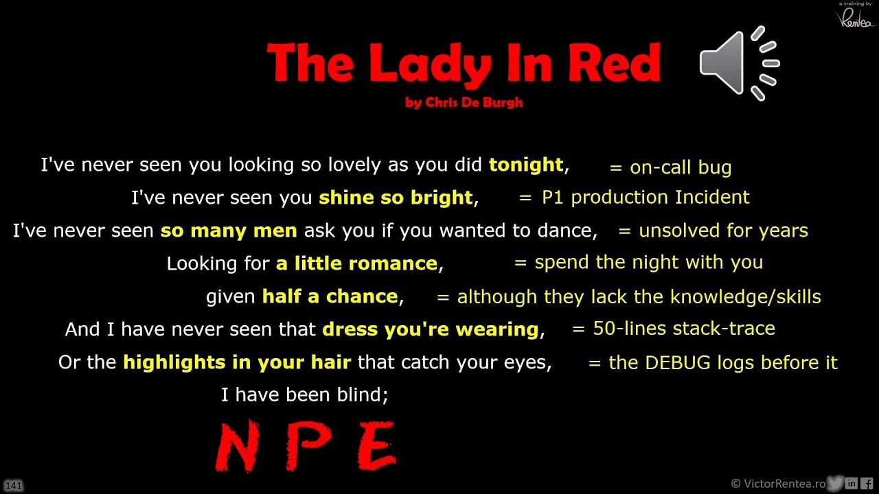 Ode to Null Pointer Exception