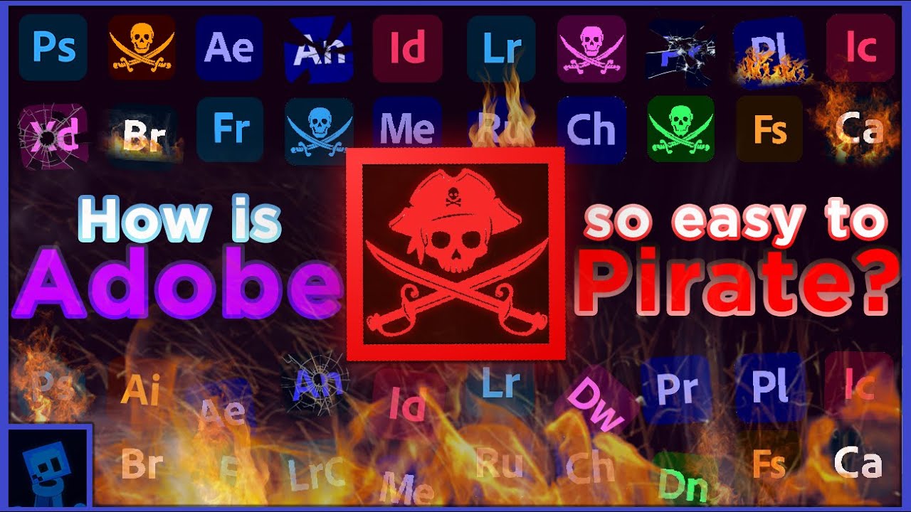 How is Adobe's Creative Cloud so easy to Pirate?