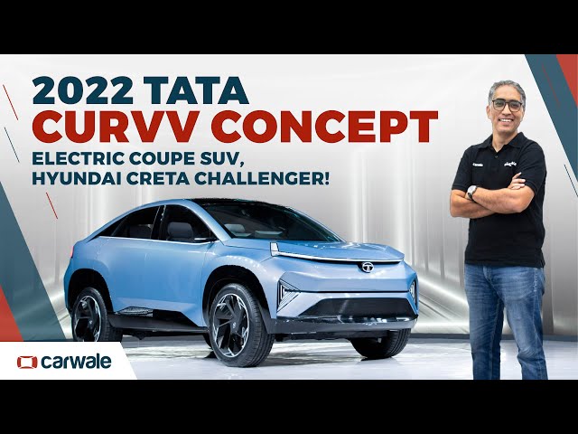 Tata Curvv Concept Previews 2024 Coupe SUV Competitor to the Hyundai ...