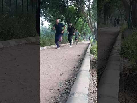 भागना भी जरूरी है😅| Prepare CPO and DP Constable Physical now| physical academy #ssc #yt #shorts