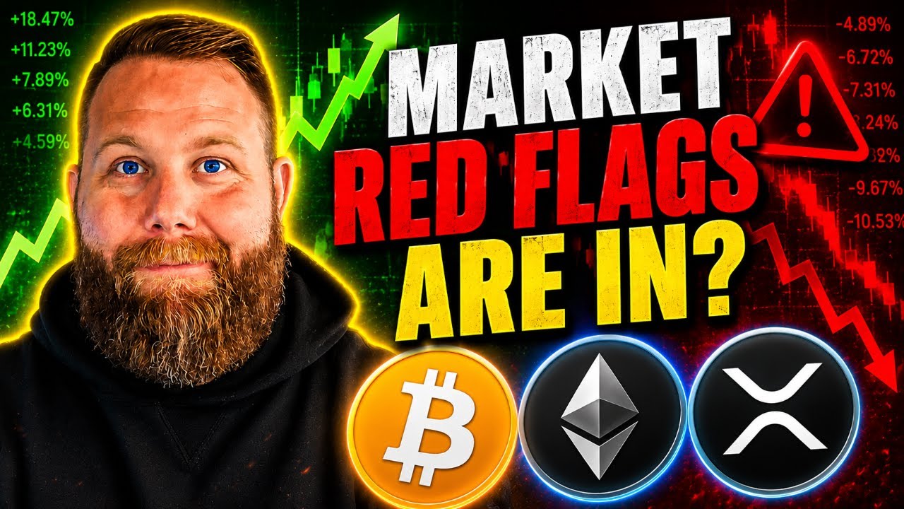 Bitcoin & Crypto: Market Red Flags Are In? You Need To Look At This! XRP Whales Are Holding?