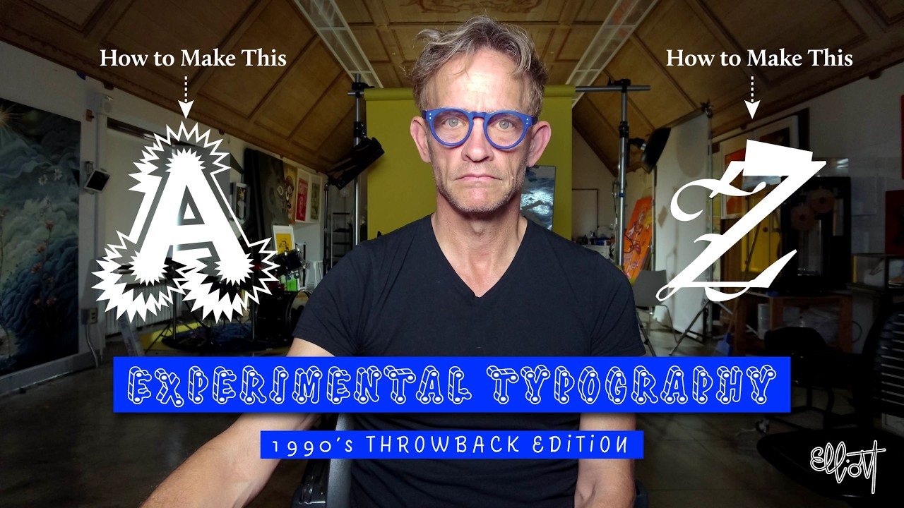 I'm Going to Tell You Exactly How to Make Experimental Typography (Throwback)