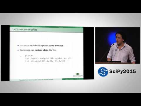 Towards a Better Documentation System for Scientific Python | SciPy 2015 | Carlos Cordoba