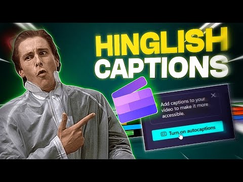 Add AUTO CAPTIONS in HINGLISH Like This with AI - 2024 | clip champ hindi
