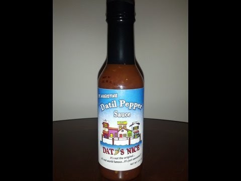 Dat's Nice "Datil Pepper Sauce" Review
