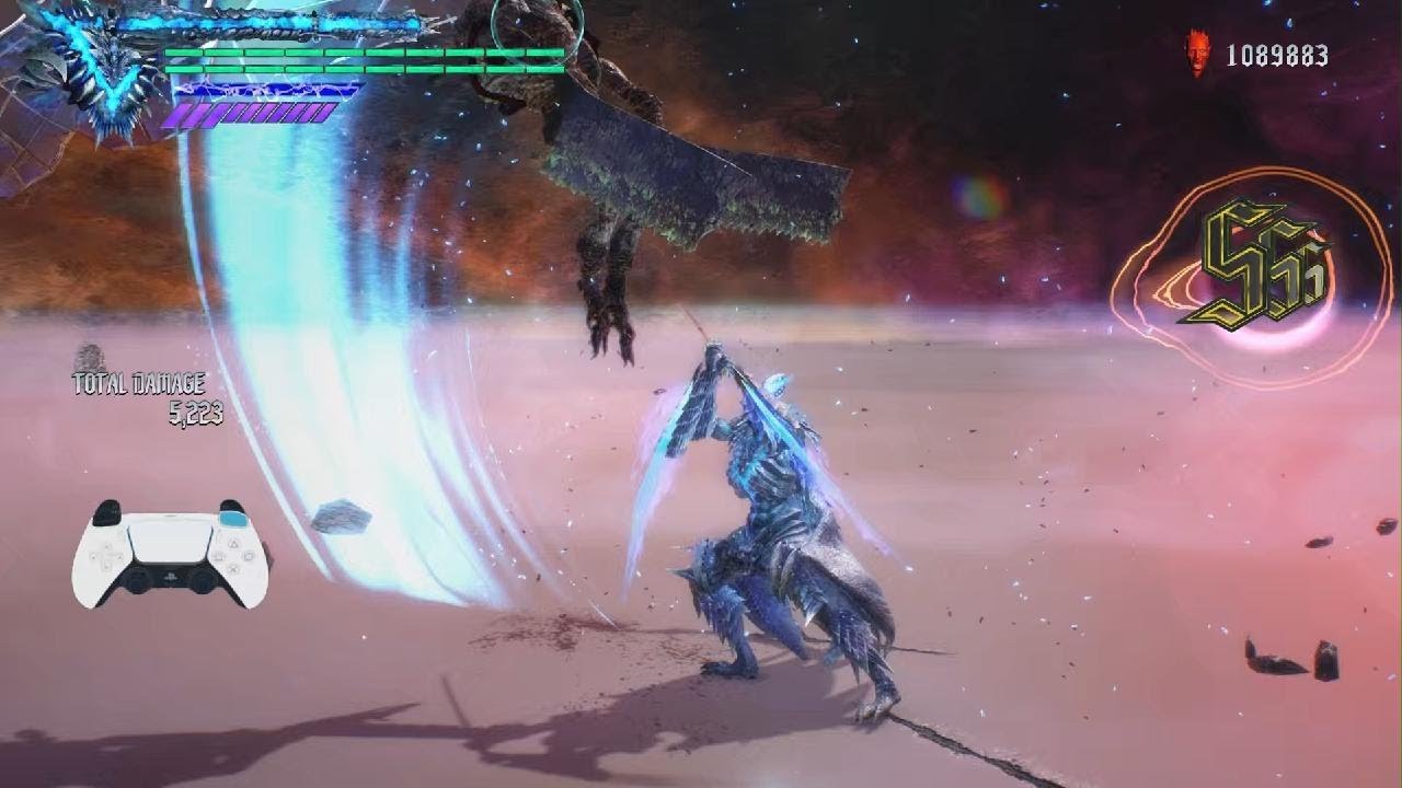 Devil May Cry 5 Vergil Combo Practice 4