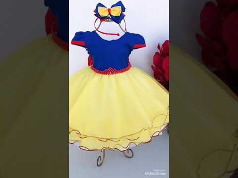 VESTIDO BRANCA DE NEVE