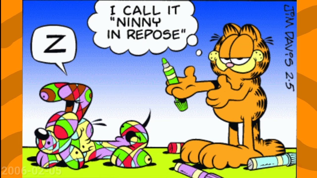 Microsoft Sam reads Funny Garfield Comics [Ep. 6: Fueled with Fun]