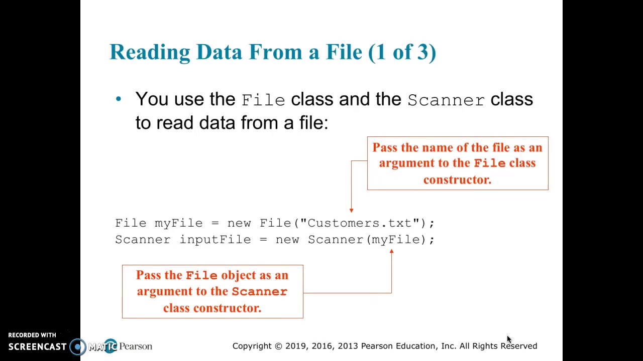 Gaddis Chapter 4 - File Input and Output