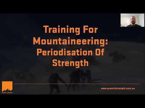 Training For Mountaineering: Periodisation Of Strength