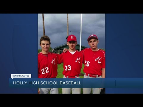 WXYZ Senior Salutes: Holly High School baseball