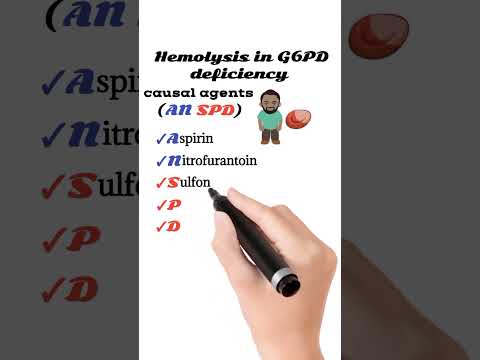 Hemolysis in G6PD deficiency