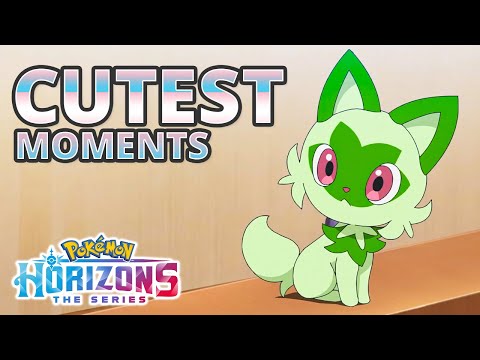 Cutest Sprigatito Moments Season 1 🍃 | Pokémon Horizons: The Series