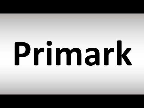 How to Pronounce Primark