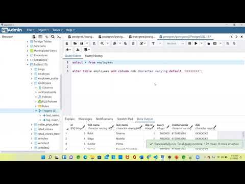 Add Column to existing Table | Add column to table with default value