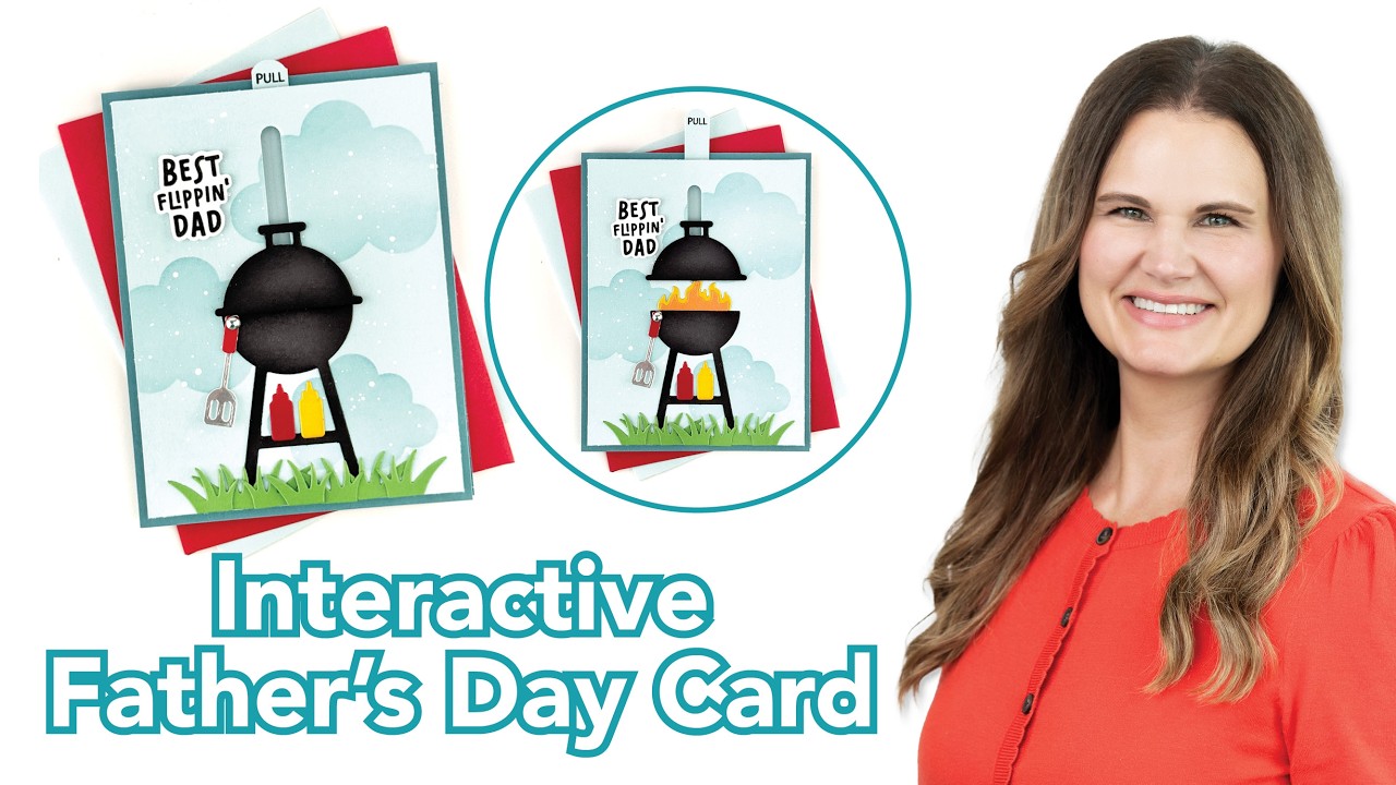 Make an Interactive Father's Day Card using Backyard BBQ Bundle