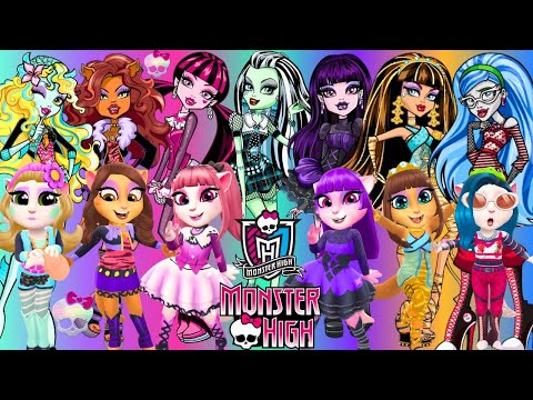 💀^᪲᪲᪲ MONSTER HIGH ➕️ ANGELA 2 👻 | Cosplay Makeover 💖