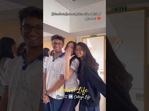 class 12 school life comes to an end 🥹 Ambani International School DAIS #shorts #school #class12