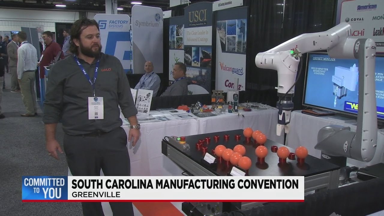 South Carolina Manufacturing Convention talks issues facing the industry, tech solutions