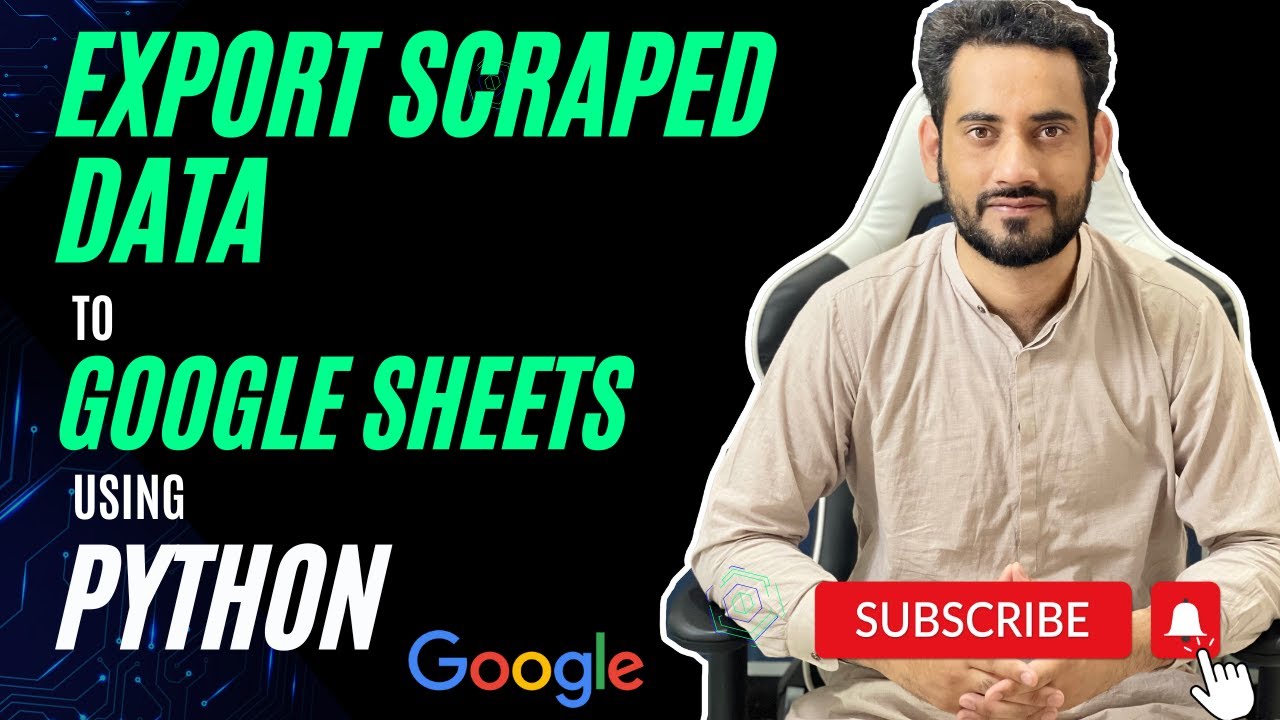 Python Tutorial: How to Save Scraped Data to Google Sheets with Google Cloud API