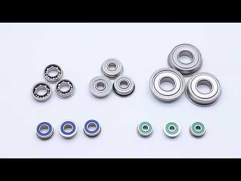 OPEN ZZ 2RS Deep groove ball bearings and flanged bearings