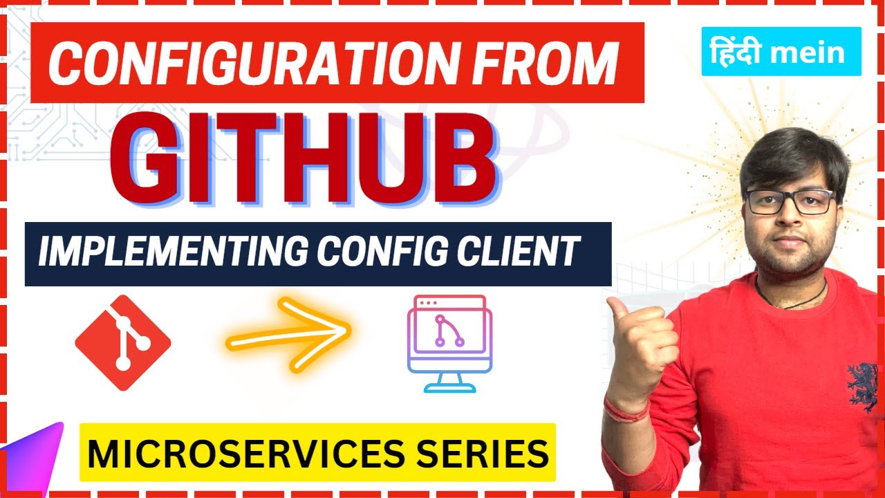 🔥 Reading config from github | Implementing config client microservices | Microservices Tutorial