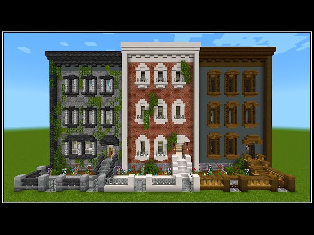 7 best Minecraft townhouse builds