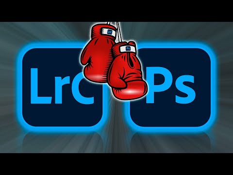 🥊 LIGHTROOM v PHOTOSHOP ... Doing the SAME things QUICKER and EASIER