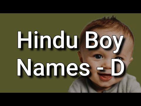 200 Hindu Boy Names and Meanings, Starting With D