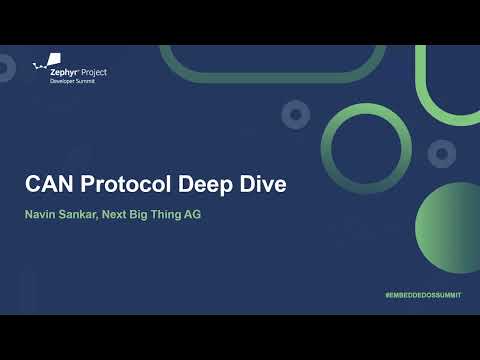 Overview of CAN Subsystem in Zephyr - Navin Sankar, Next Big Thing AG