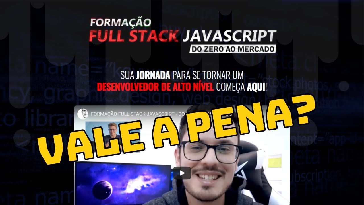 Formação FullStack JavaScript   Thiago Medeiros - Vale a Pena?