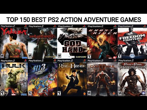 Top 150 Game PS2 Action Adventure Terbaik Yang Wajib Kalian Mainkan | Game PS2 Terbaik