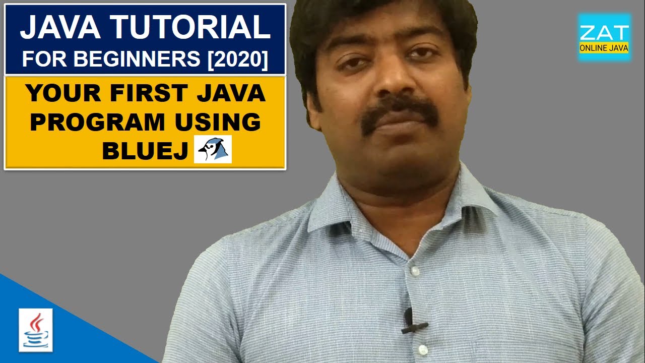Hello World Java Program using BLUEJ |  Java Tutorial For Beginners