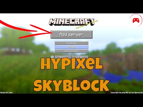 Minecraft Hypixel Skyblock Server IP Address