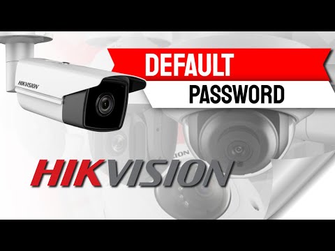 Hikvision Default Password (And how to reset it)
