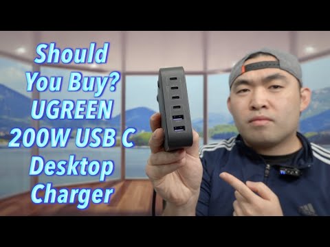 Should You Buy? UGREEN 200W USB C Desktop Charger