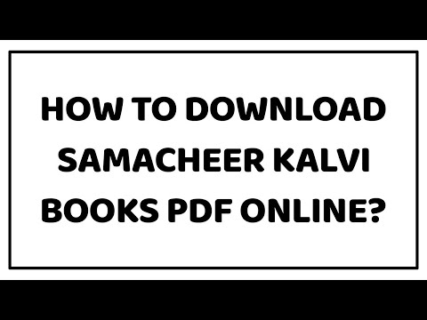 How to download Samacheer Kalvi Books Pdf online | Important Update in our website đđĢ