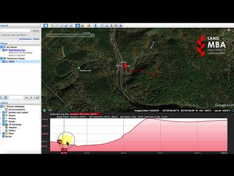 Finding The Slope Of A Property Using Google Earth