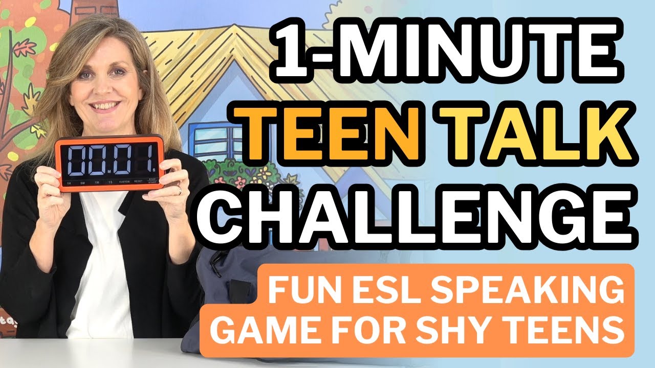 1-Minute ESL Game That Gets Shy Teens Talking!