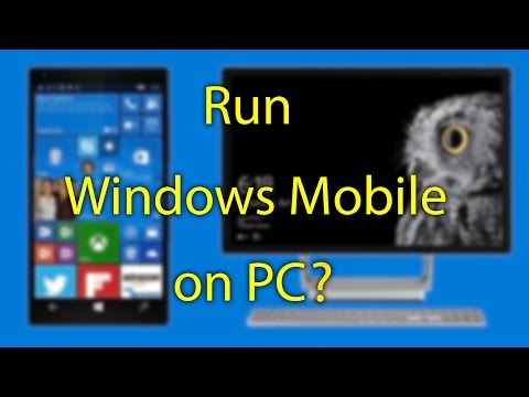 Running Windows 10 Mobile on PC without Windows SDK! (VHD Download)